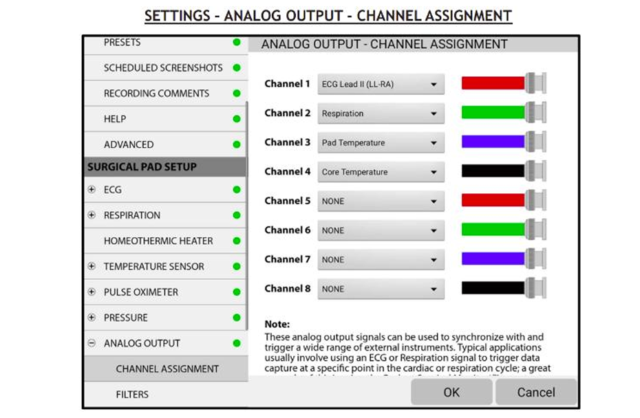 RSM Analog Output Settings - iWorx Systems, Inc.