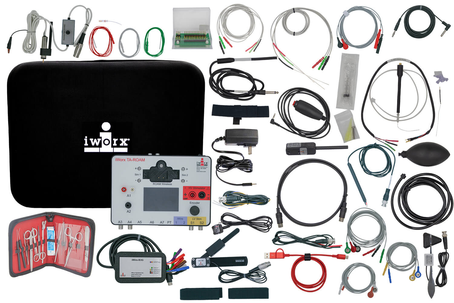 NBK-TRi Neurobiology Lab Kit - iWorx Systems, Inc.